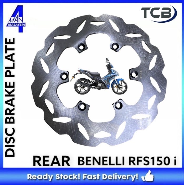 BENELLI RFS150 RFS RFS150i FRONT / REAR DISC BRAKE PLATE DISC PLATE ...