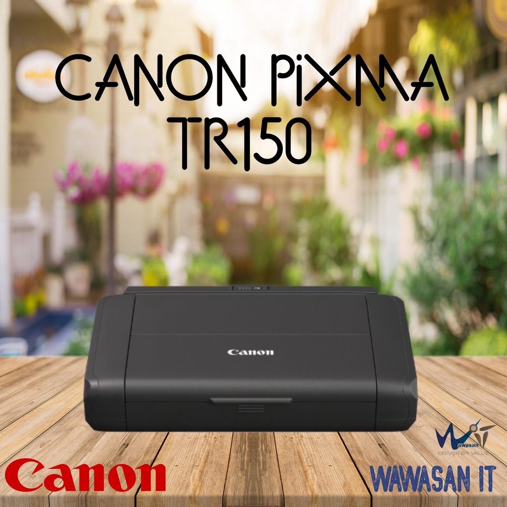 Canon PIXMA TR150 (with battery) Portable Wireless Printer | Shopee ...