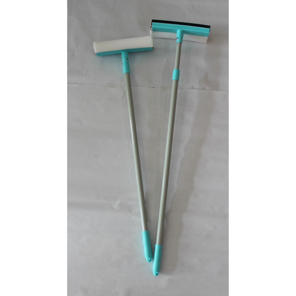 JX2086 GLASS CLEANER SPONGE and WIPER with 76~136cm Extendable Handle ...