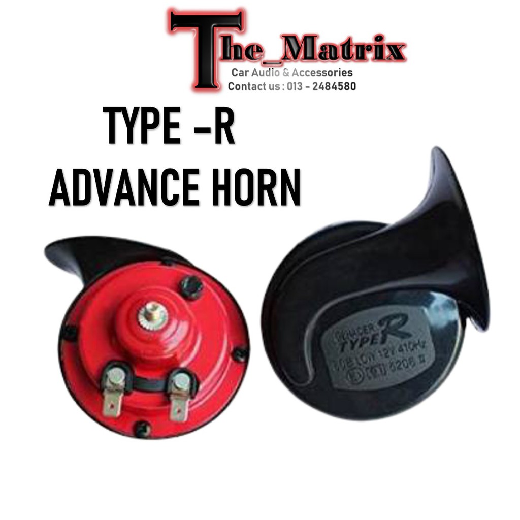UNIVERSAL TYPE-R ADVANCE BLACK HORN | Shopee Malaysia