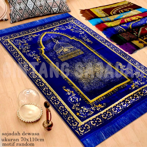 Sejadah Turki120 cm x 72 cm x 5mm kelengkapan solat | Shopee Malaysia