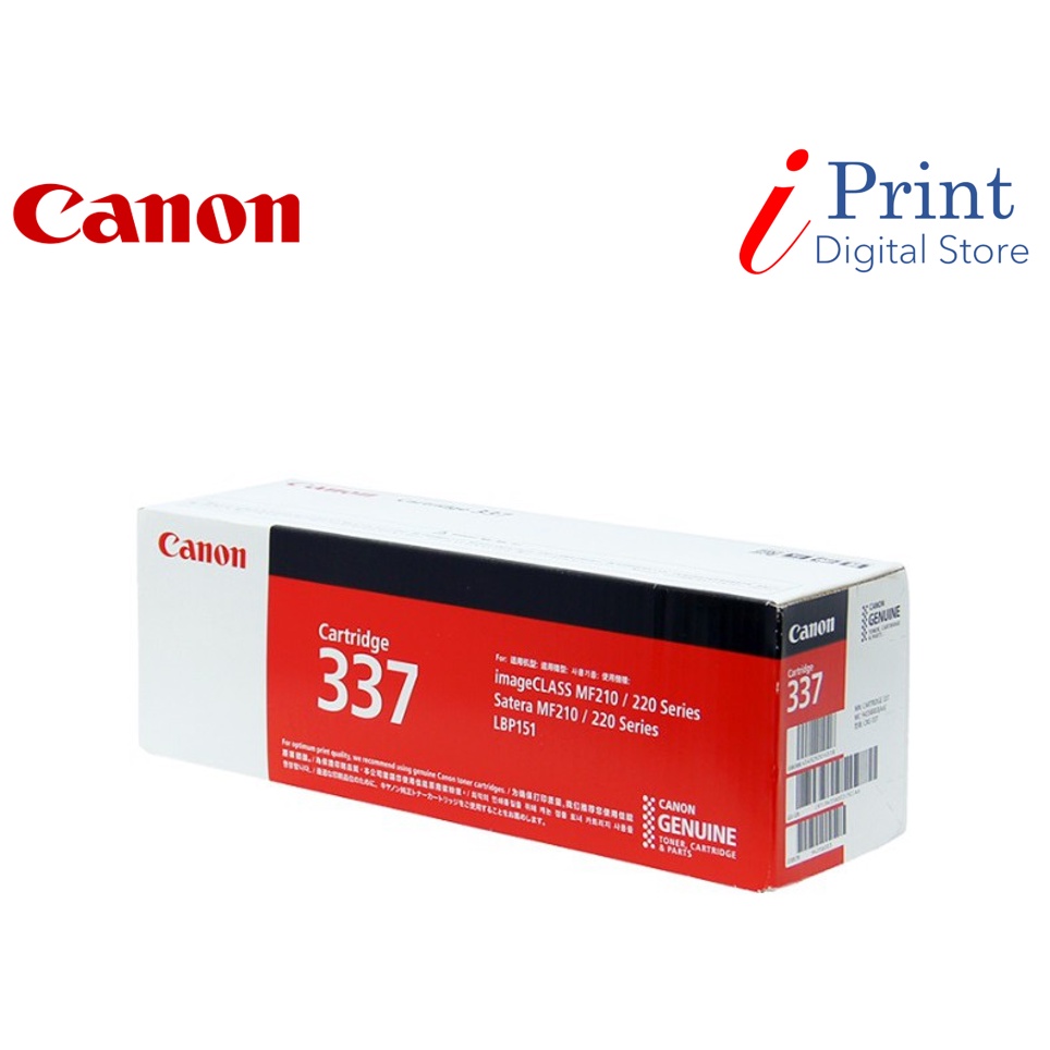 CANON 337 ORIGINAL TONER CARTRIDGE [100% ORIGINAL] | Shopee Malaysia