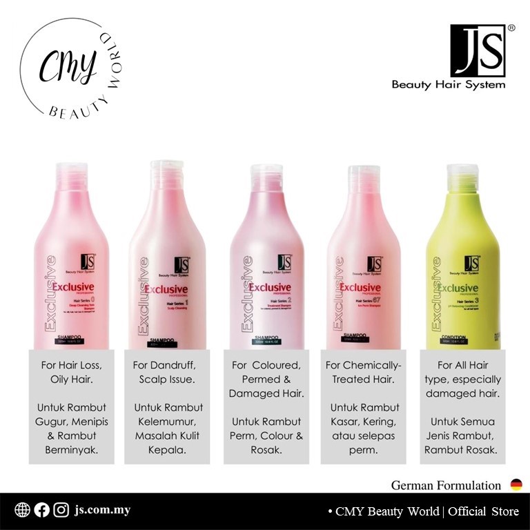 JS Beauty Exclusive Deep Cleansing / Treatment / Scalp Cleansing / Ion ...