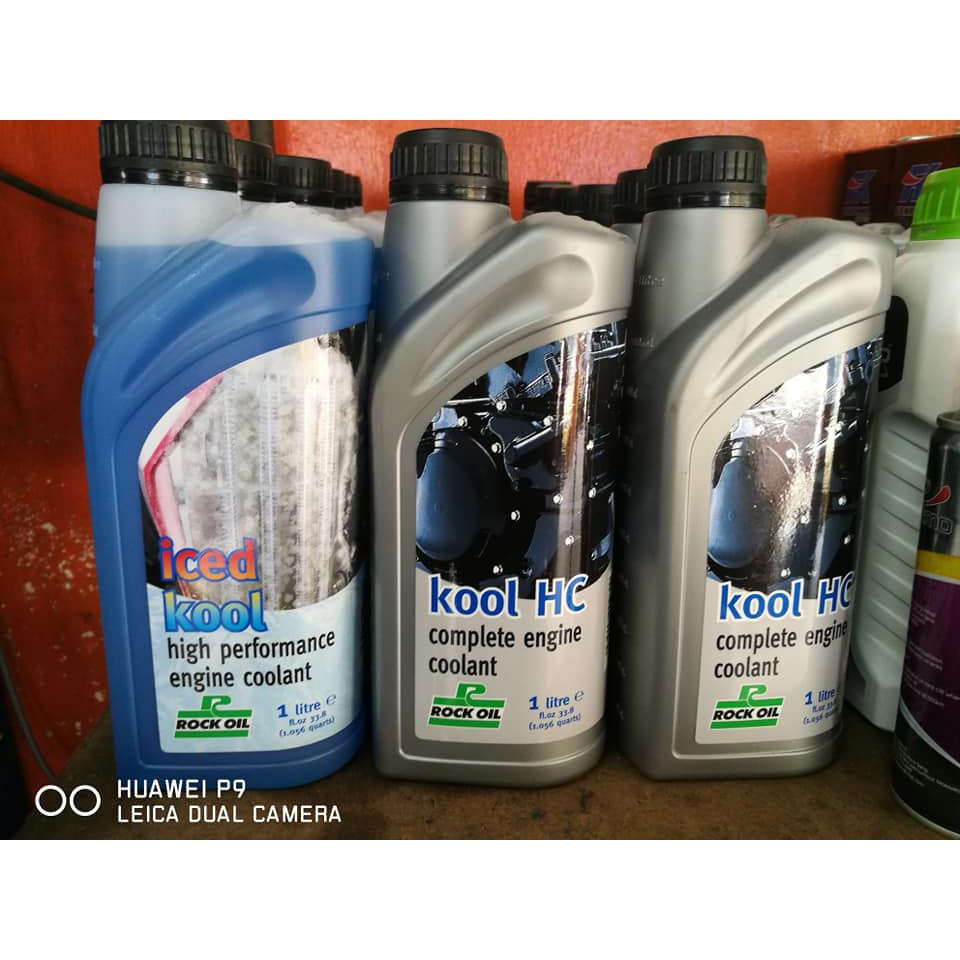 Rock Oil Original England Coolant HC Kool / Iced Kool (1 liter ...