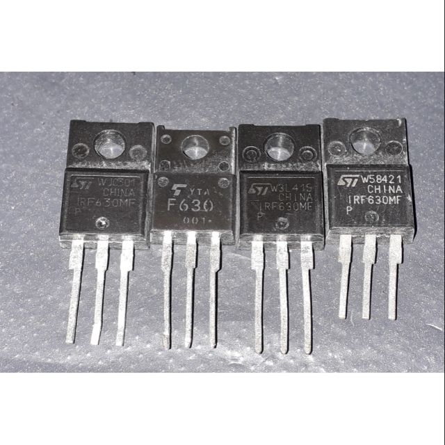 (1366) IRF630 IRFS630 IRFI630 STK630 CS630F IRF630MFP MOSFET 200V 9A TO ...
