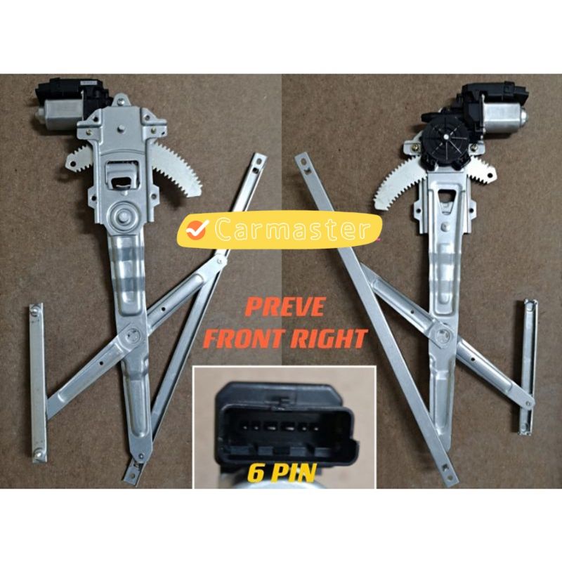 ORIGINAL PROTON PREVE / SUPRIMA - POWER WINDOW REGULATORS / GEAR ...