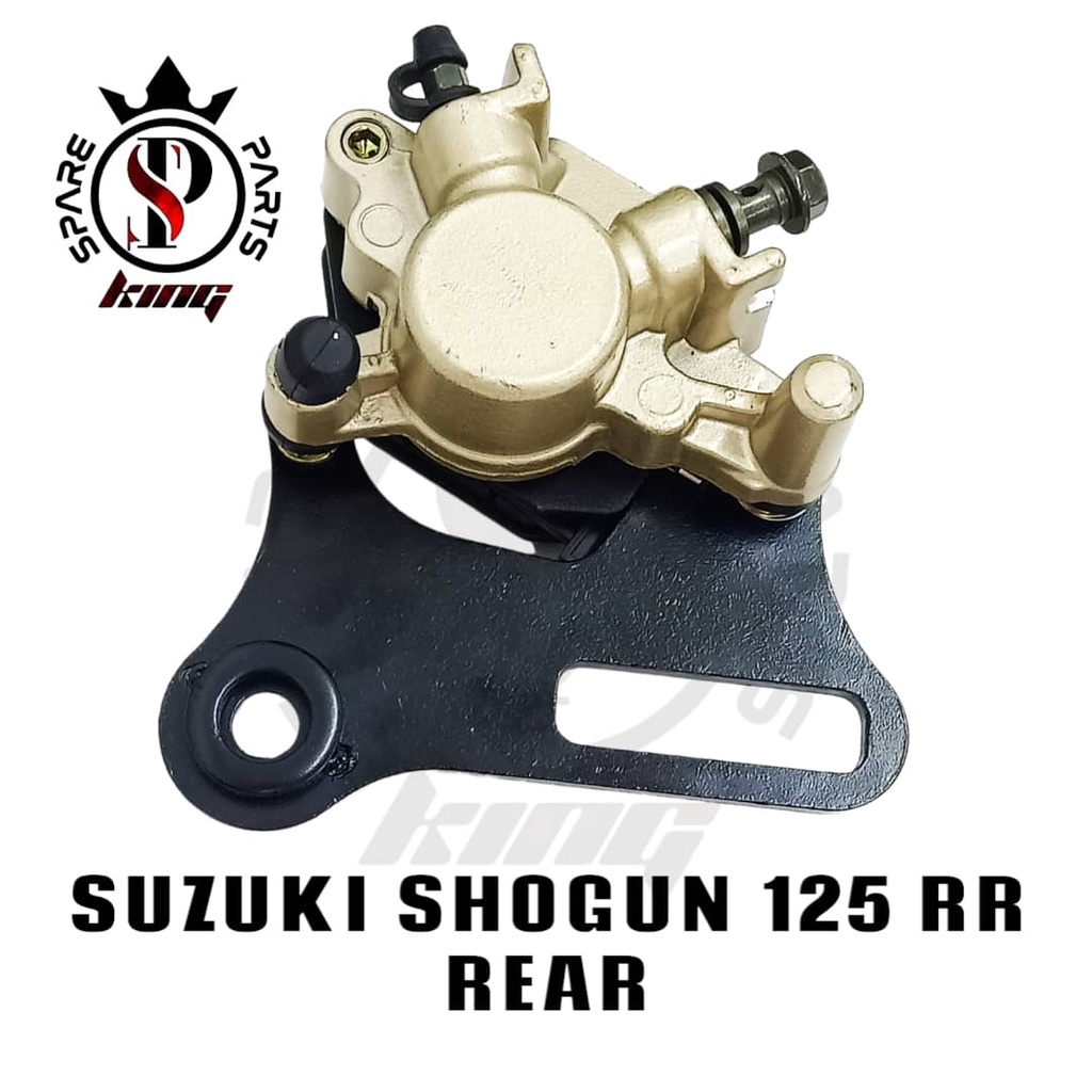 SUZUKI SHOGUN 125 SHOGUN RR SHOGUN AXELO REAR CALIPER WITH BRACKET ASSY DISC BRAKE PUMP BELAKANG ...