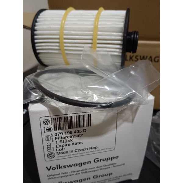 Audi/VW oil filter 079198405D (Genuine) | Shopee Malaysia