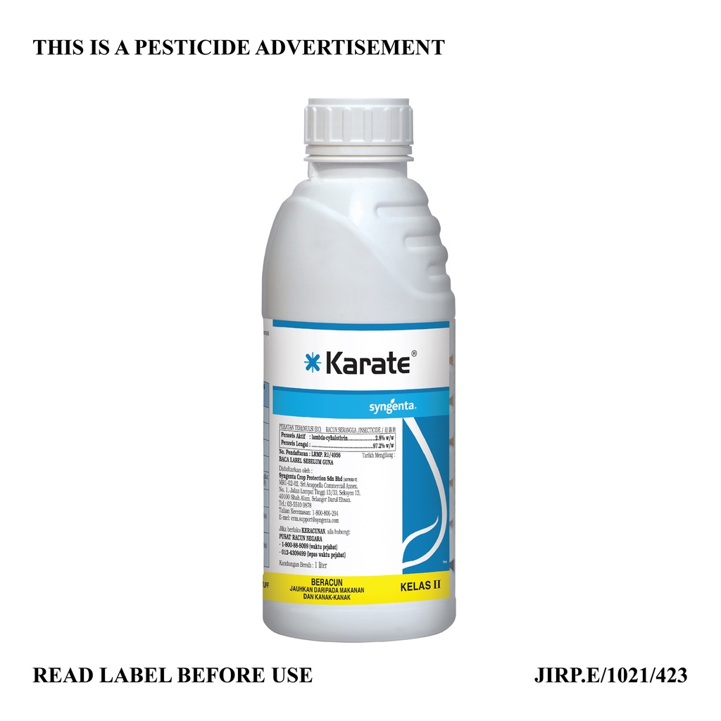 SYNGENTA Karate® 1 Litre Insecticide | Shopee Malaysia