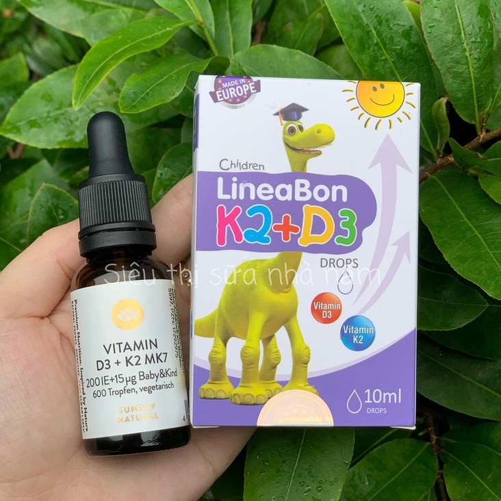 Genuine LineaBon D3 K2 Enhances Calcium Absorption For Baby Height ...
