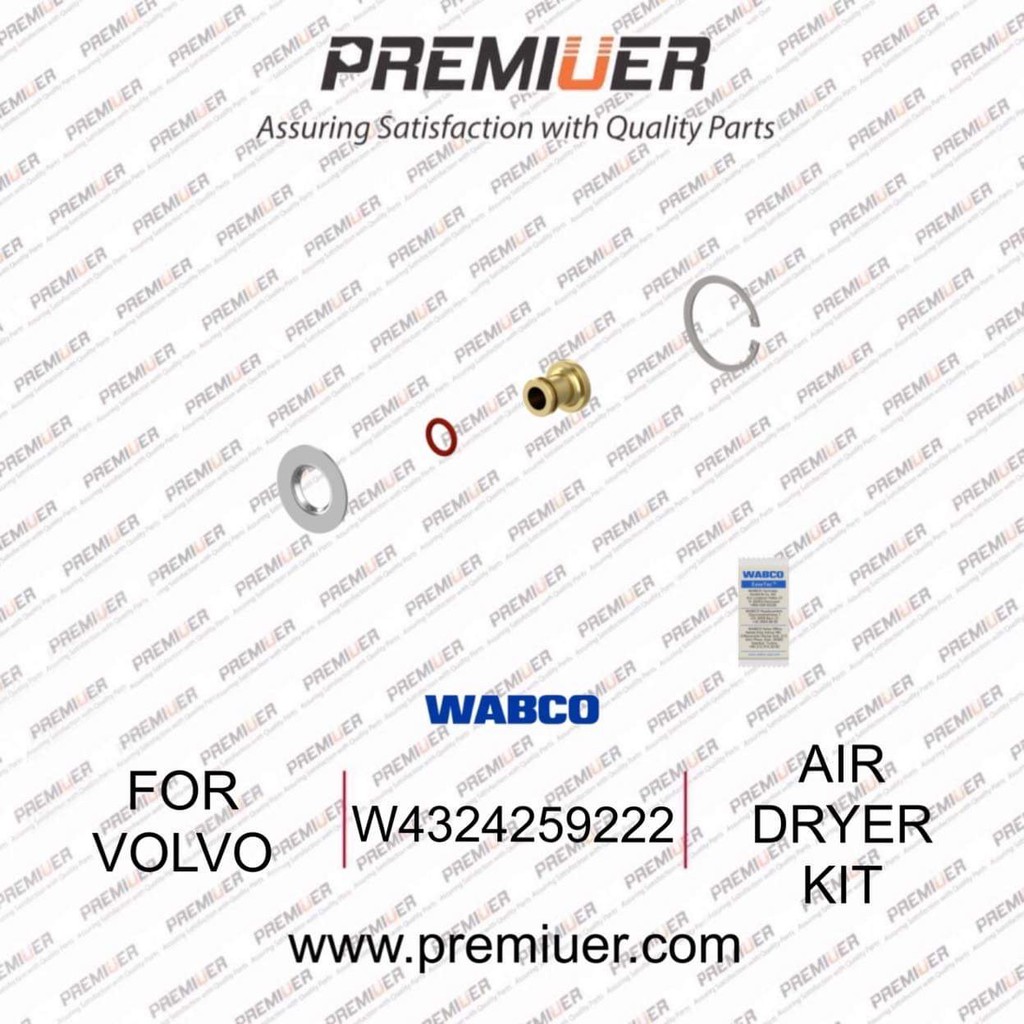 W4324259222 Volvo FM Air Dryer Repair Kit WABCO Brand | Shopee Malaysia