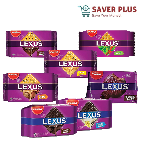 Munchy's Lexus (Choco / Peanut / Cheese / Vege / Choco Coated / Vanilla ...