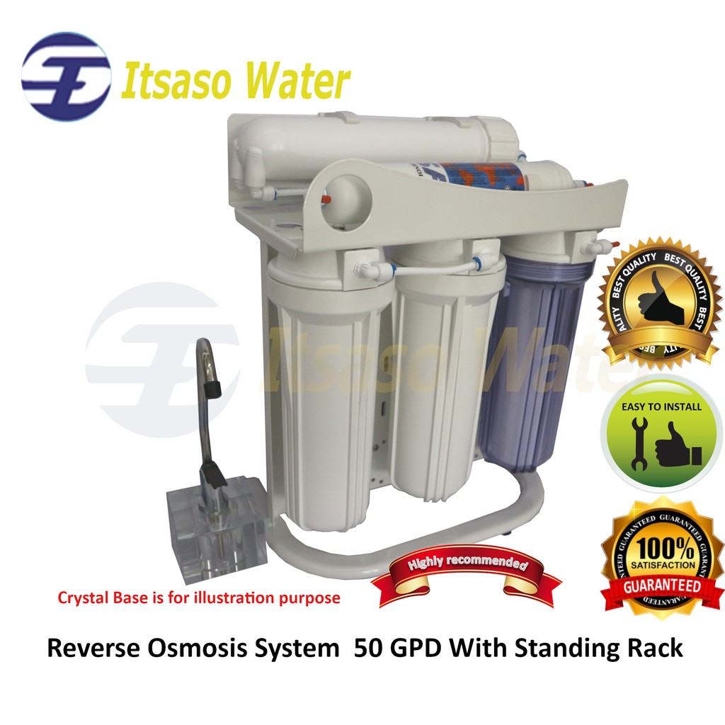 Reverse Osmosis System 50 GPD With Standing Rack | Shopee Malaysia