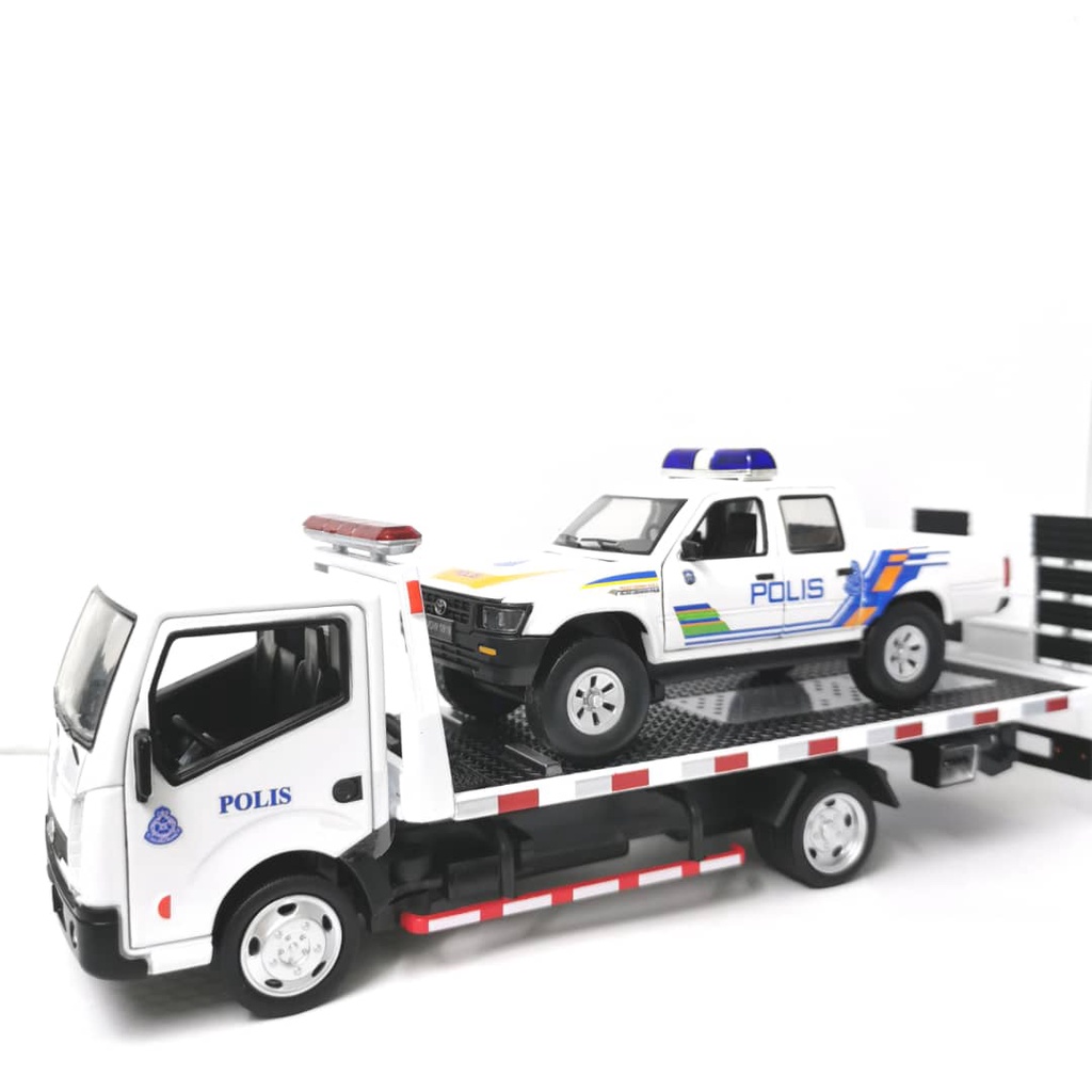 Polis Malaysia pdrm toyota hilux revo nissan towing tow truck van ...