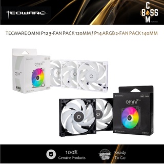 *ORIGINAL* TECWARE OMNI P12 3-FAN PACK 120MM / P14 ARGB 2-FAN PACK ...