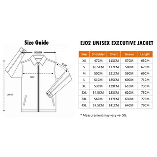EXECUTIVE Office Jacket / Jaket EKSEKUTIF Pejabat - Oren Sport EJ0201 ...