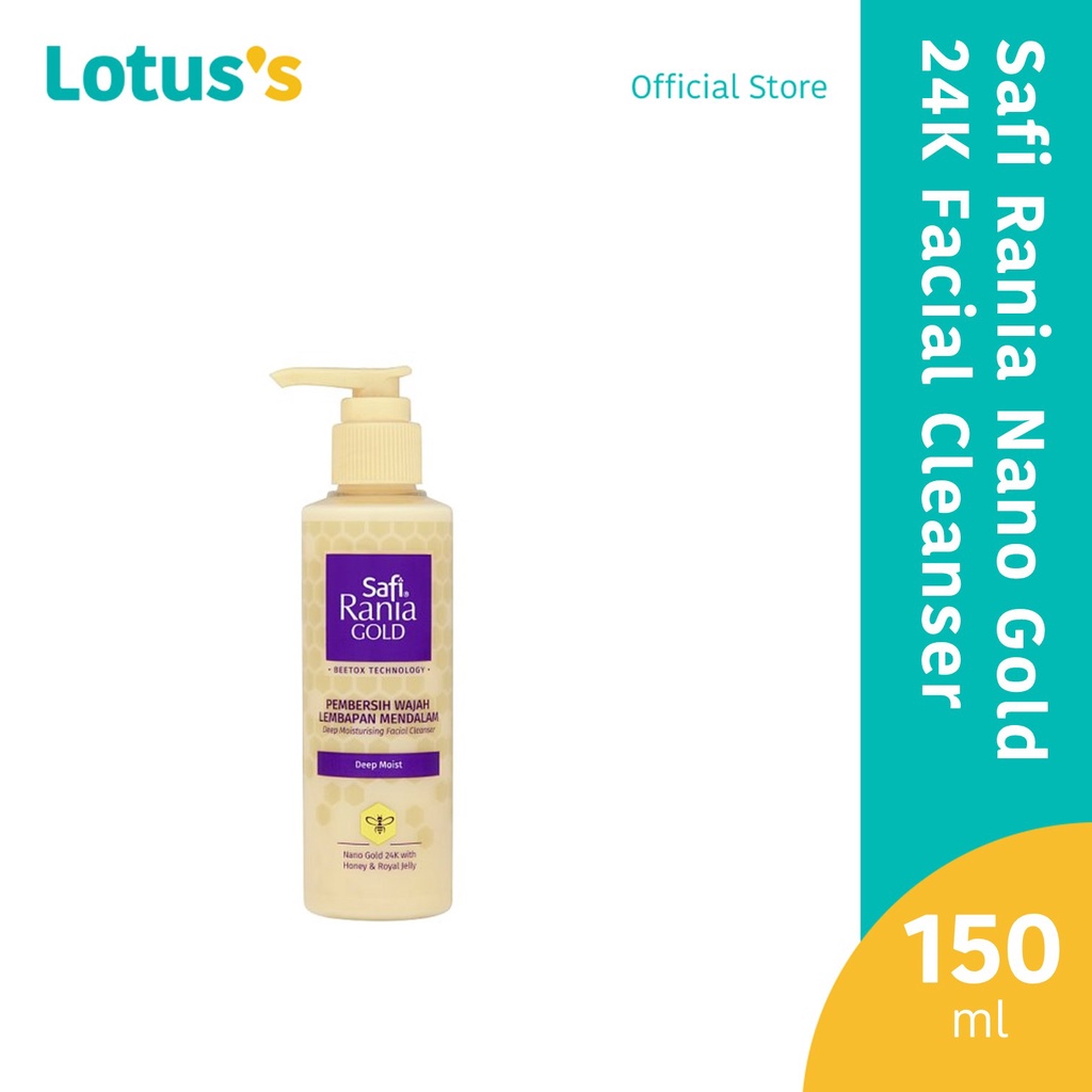 Safi Rania Gold Nano Gold 24K with Honey & Royal Jelly Deep ...