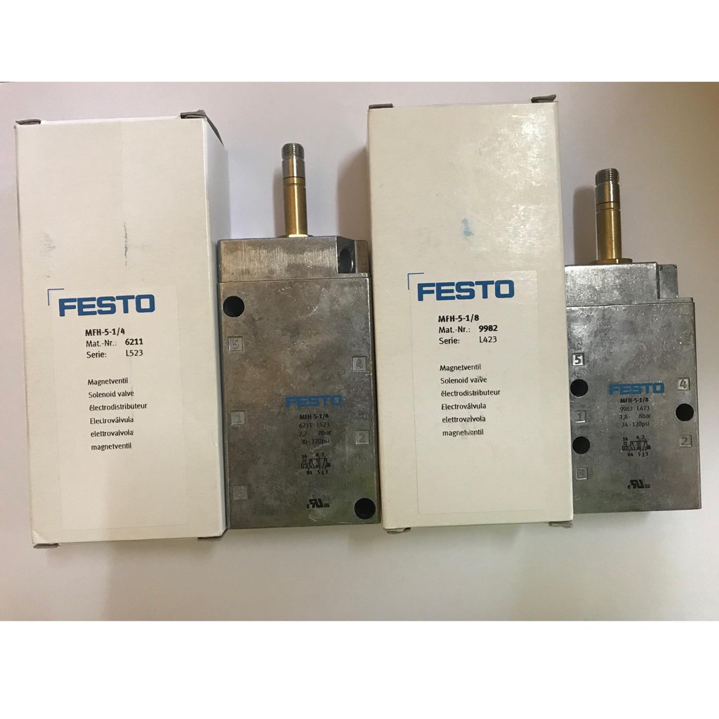 FESTO SOLENOID VALVE 6211 / 9982 | Shopee Malaysia