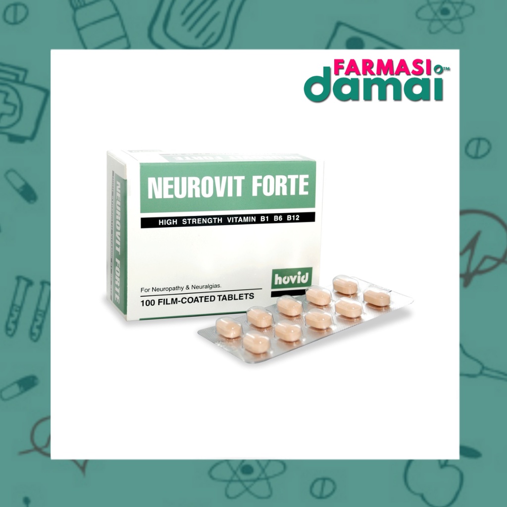 NEUROVIT TABLET (BOX 10 STRIP) (STRIP 10 TABLET) | Shopee Malaysia