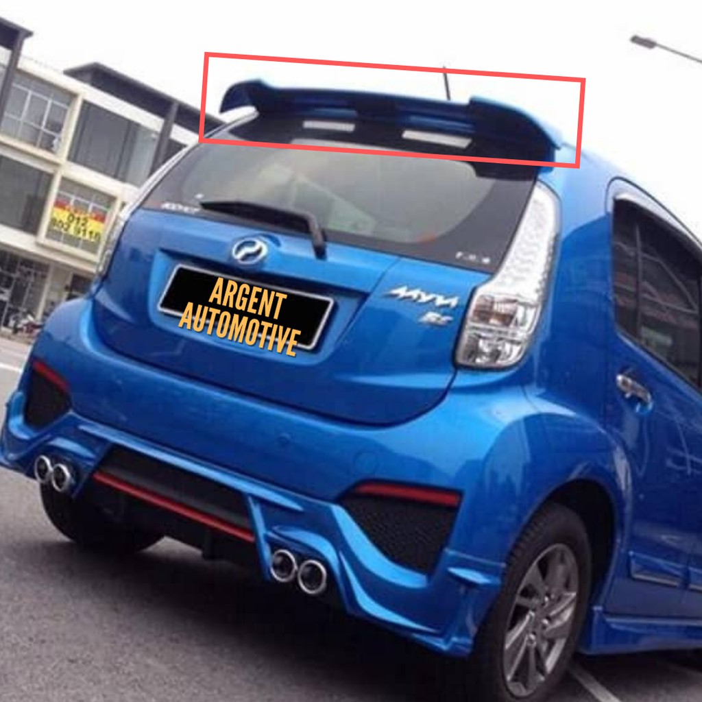 Perodua Myvi icon Advance OEM Spoiler Myvi Lagi Best Spoiler 2011-2016 ...
