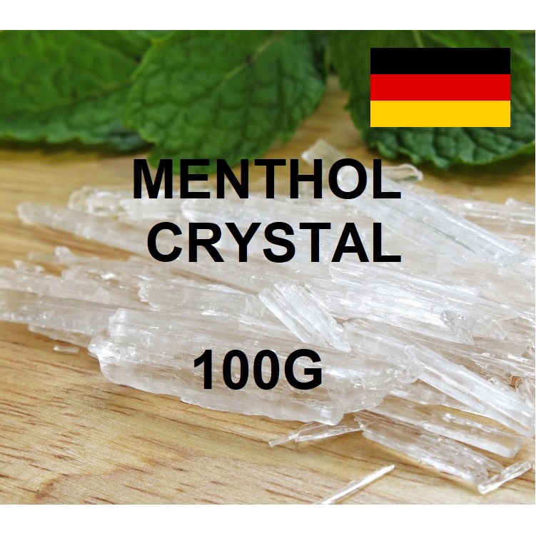 Menthol Crystal Food Grade/ Pharma Grade 100g | Shopee Malaysia
