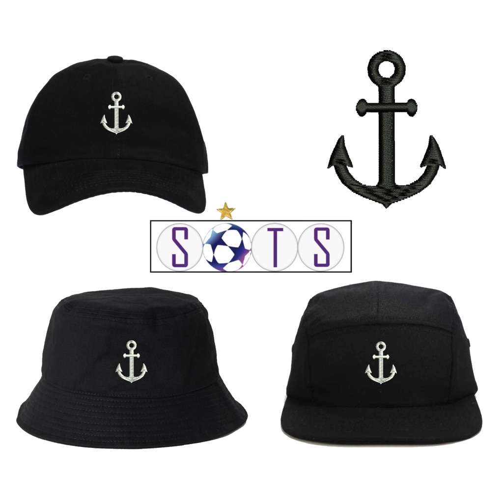 Anchor Embroidery Hat Popeye Baseball Cap Chakop Bucket Hat Five Panel ...