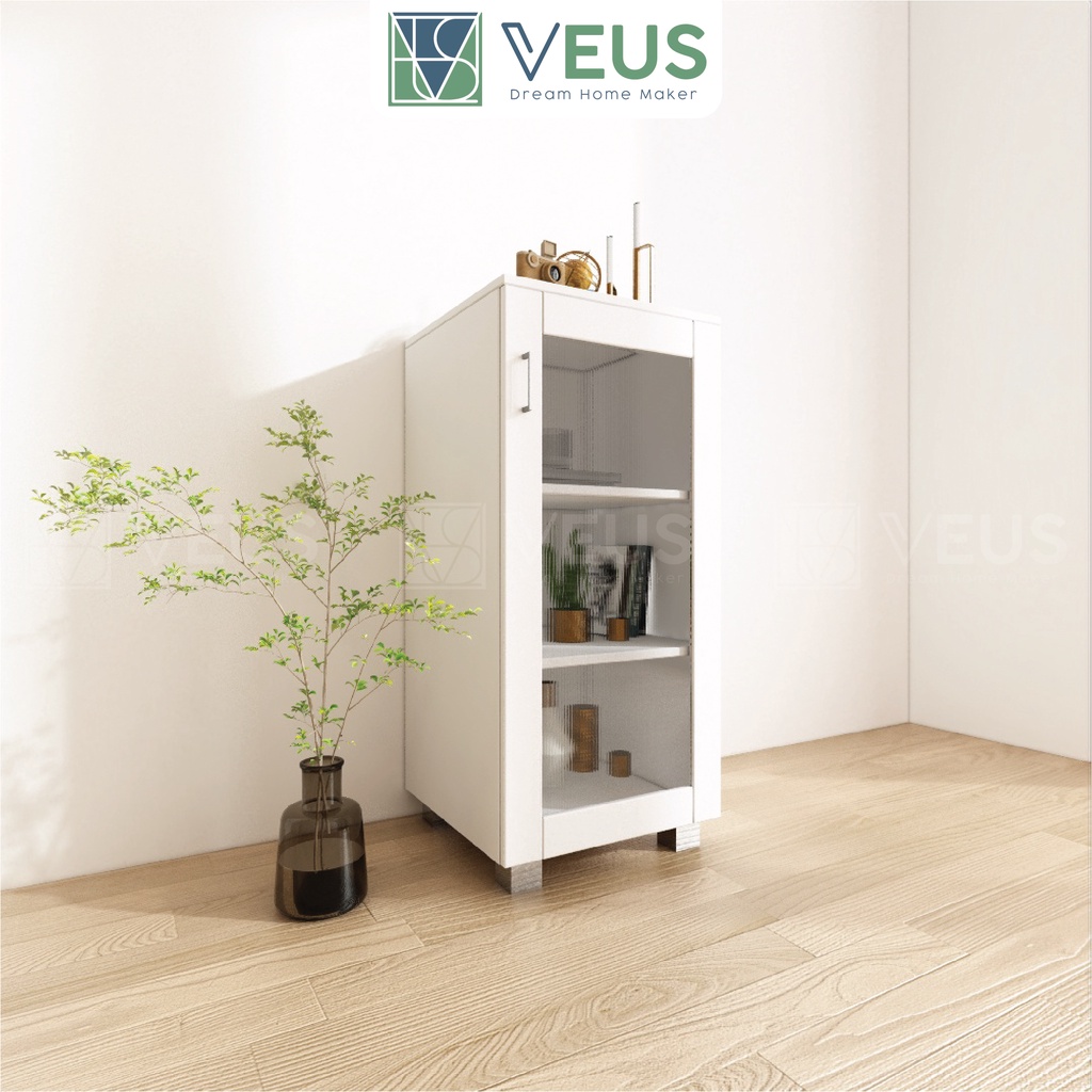 Veus Unas Series Multipurpose Storage Cabinet 1 Door Almari Kecil Pintu ...