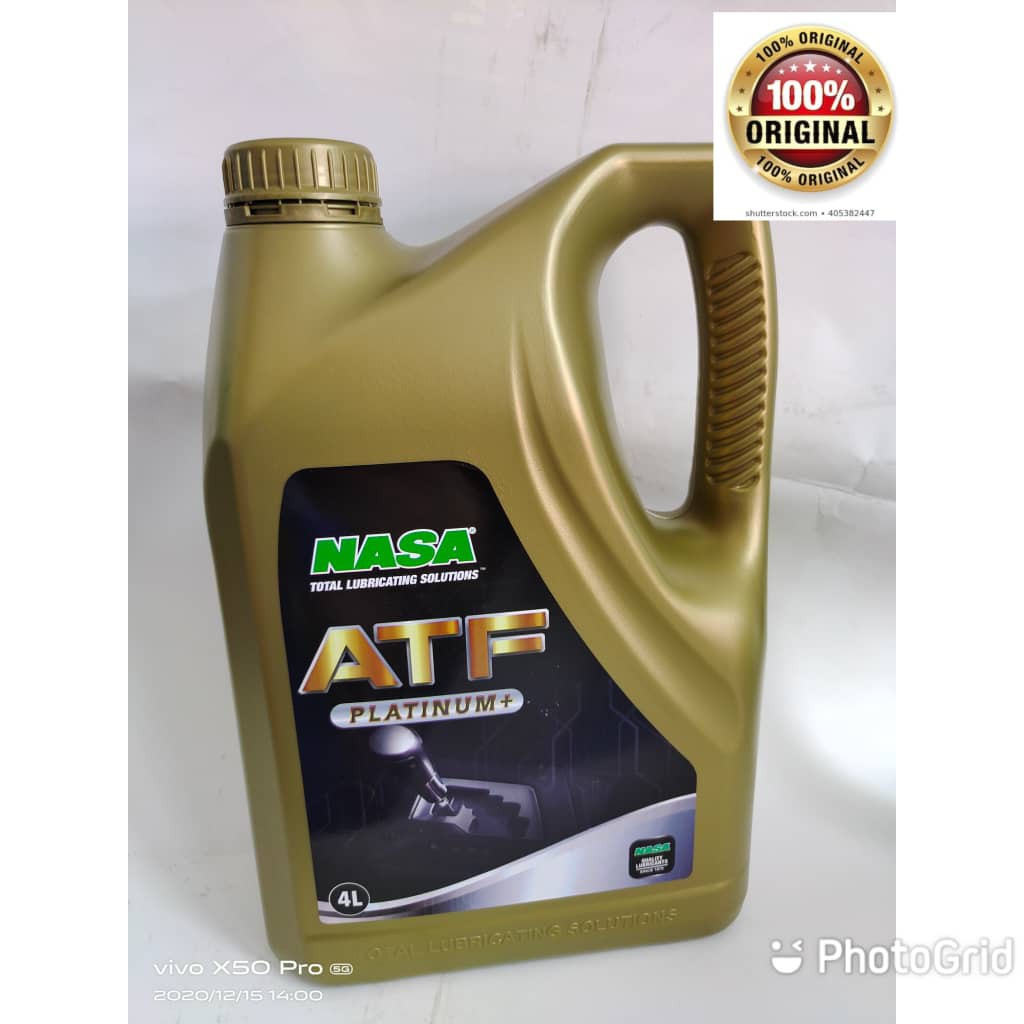 NASA ATF PLATINUM+ 4L | Shopee Malaysia