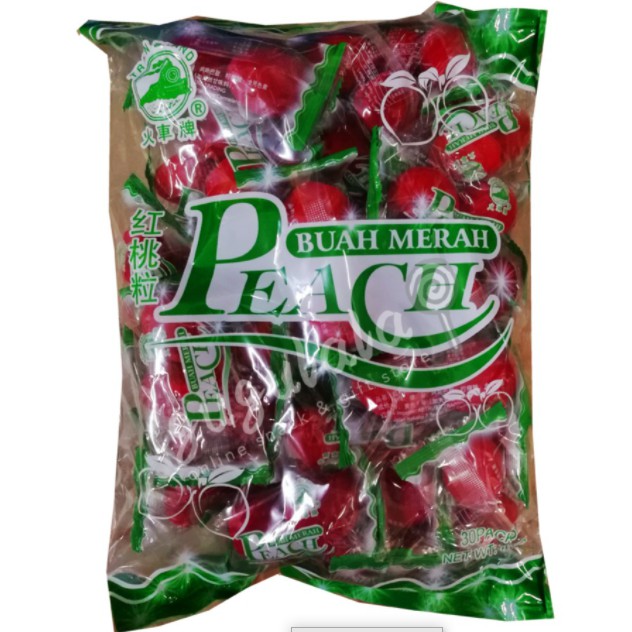 TRAIN HONG TOA LI / BUAH MERAH PEACH 30PCS | Shopee Malaysia