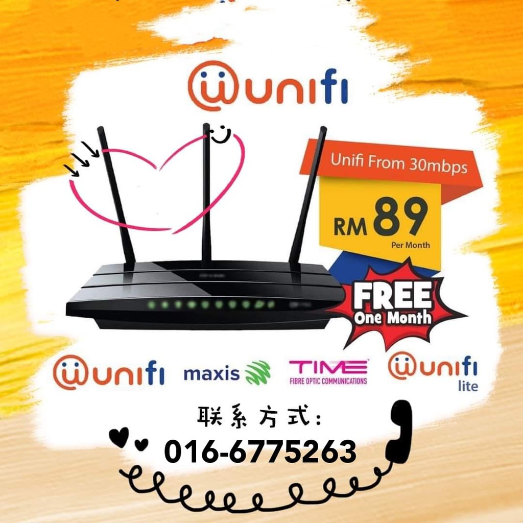 Unifi unlimited only RM89 | Shopee Malaysia