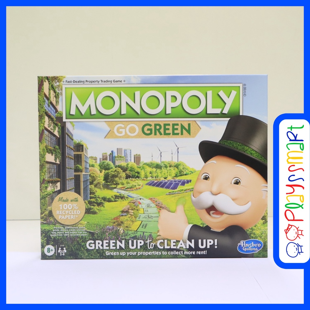 E9348 Boardgame Monopoly Go Green | Shopee Malaysia