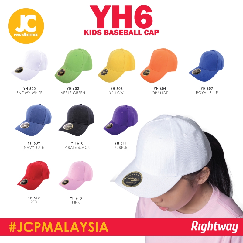 RIGHTWAY Premium Thick Cotton Wool Student Kid Youth Baseball Cap - 10 ...
