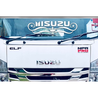 Sticker Logo cermin depan/body Isuzu lori cutting sticker | Shopee Malaysia