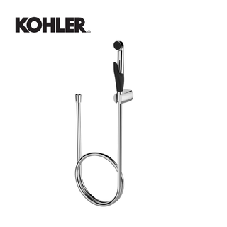 KOHLER LUXE HYGIENE SPRAY W/ HOSE, FIXED WALL BRACKET & ANGLE VALVE (K ...