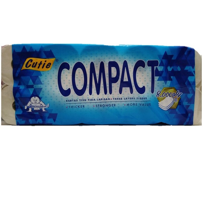 Cutie Compact Toilet Tissue 10 Rolls | Shopee Malaysia
