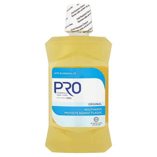 Tesco Pro Formula Oral Care Original Mouthwash 750ml | Shopee Malaysia