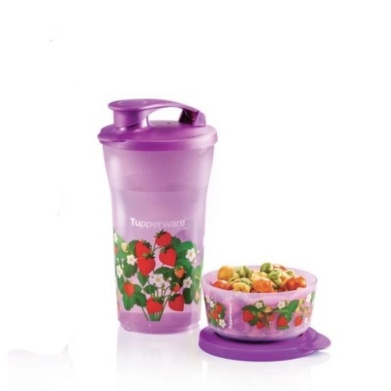 Tupperware Quench Trumbler 800ml & Snack Bowl 200ml | Shopee Malaysia