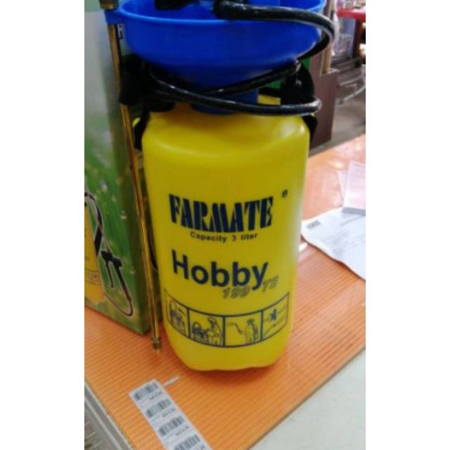 Farmate 3L GARDEN PRESSURE SPRAYER PRESSURE PUMP CHEMICAL SPRAYER ...