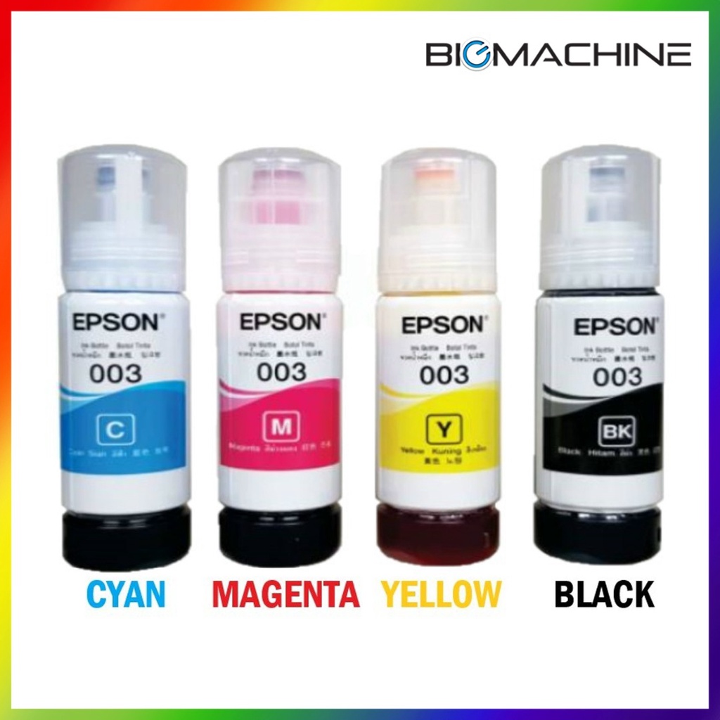 Epson 003 T003 65ML INK Bottle FOR PRINTER L1110 / L3100 / L3101 /L3110 ...