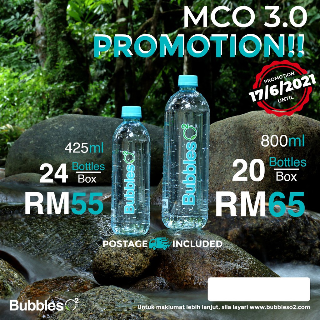 [ReadyStock] 1 Carton air mineral semulajadi beroksigen o2 | Shopee ...