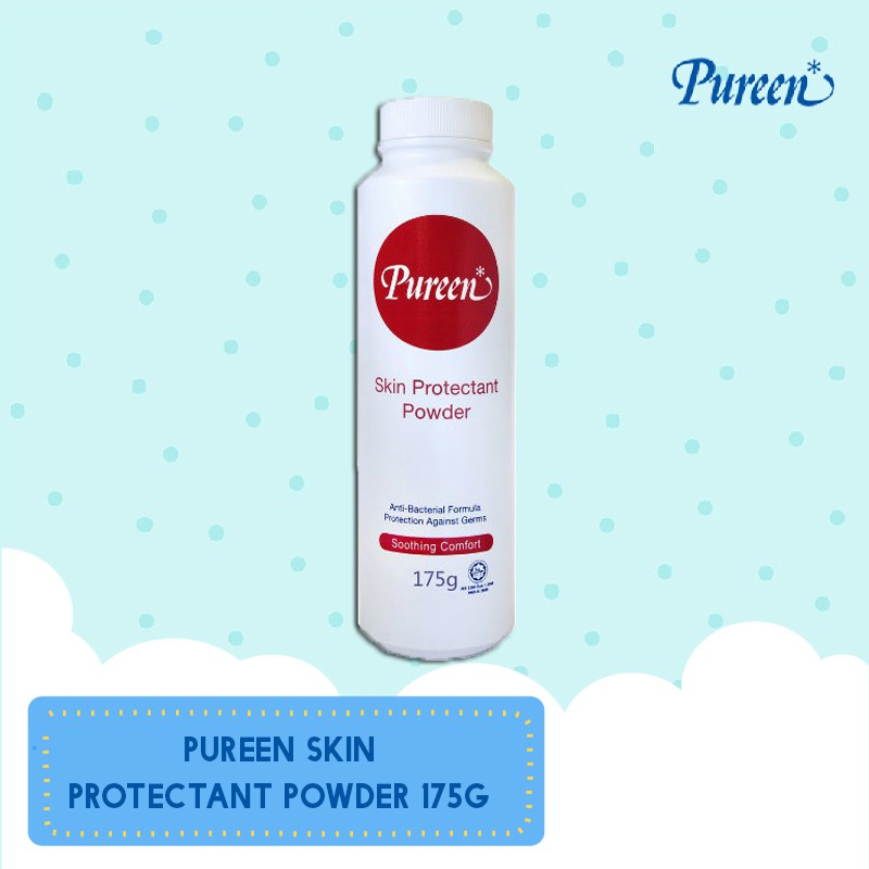[PREMIUM] Pureen Baby Protectant Powder 50g/ 175g Anti-Bacterial Bedak ...