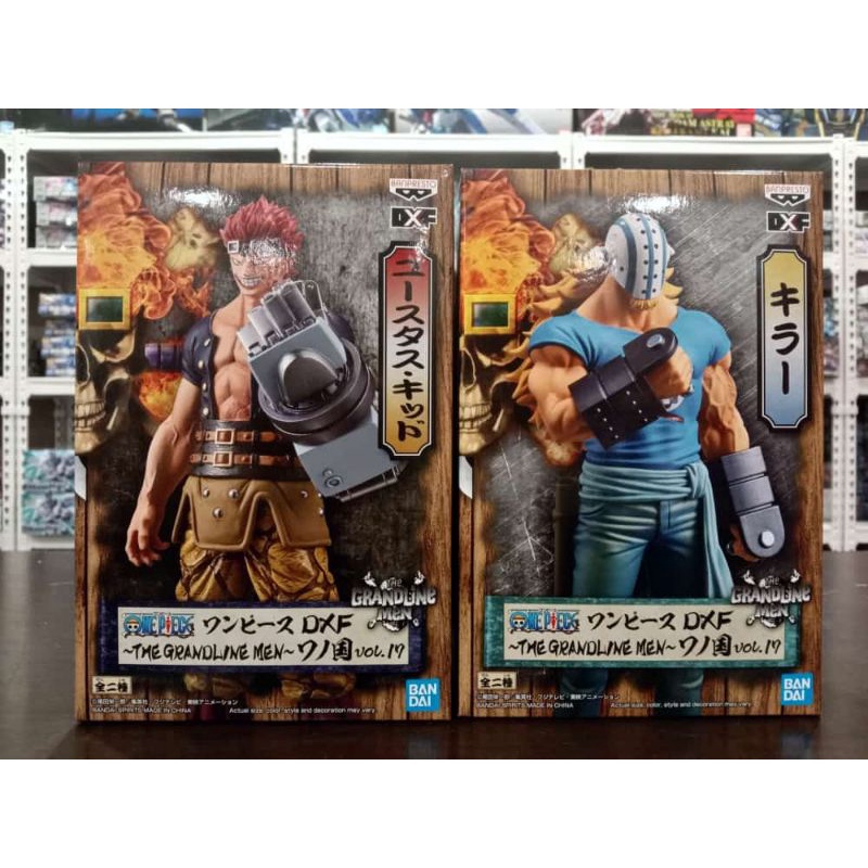 Original Banpresto. One Piece. DXF. The Grandline Men 17. Eustass Kid & Killer | Shopee Malaysia