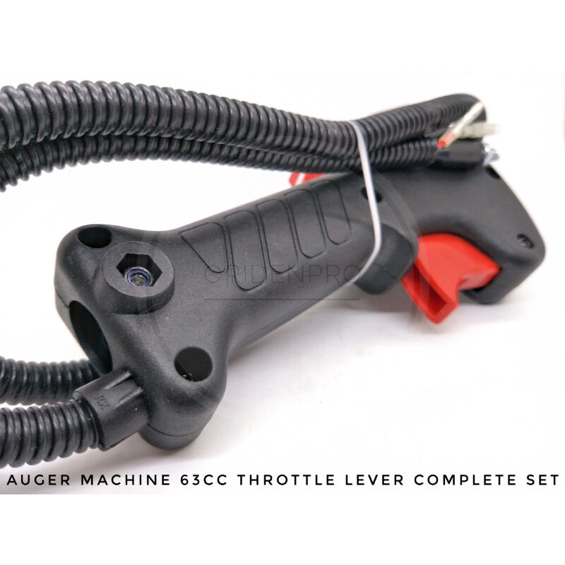 Earth Auger machine 63cc throttle lever Assembly Heavy duty Parts ...