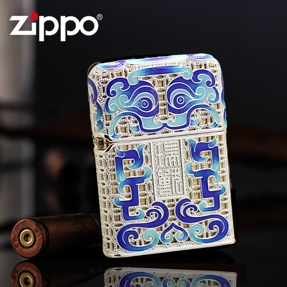 Silver Jacket Enamel Rui Beast Limited Edition Zippo Lighter | Shopee ...