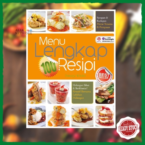 Buku Resipi : Menu Lengkap 100 Resipi | Shopee Malaysia