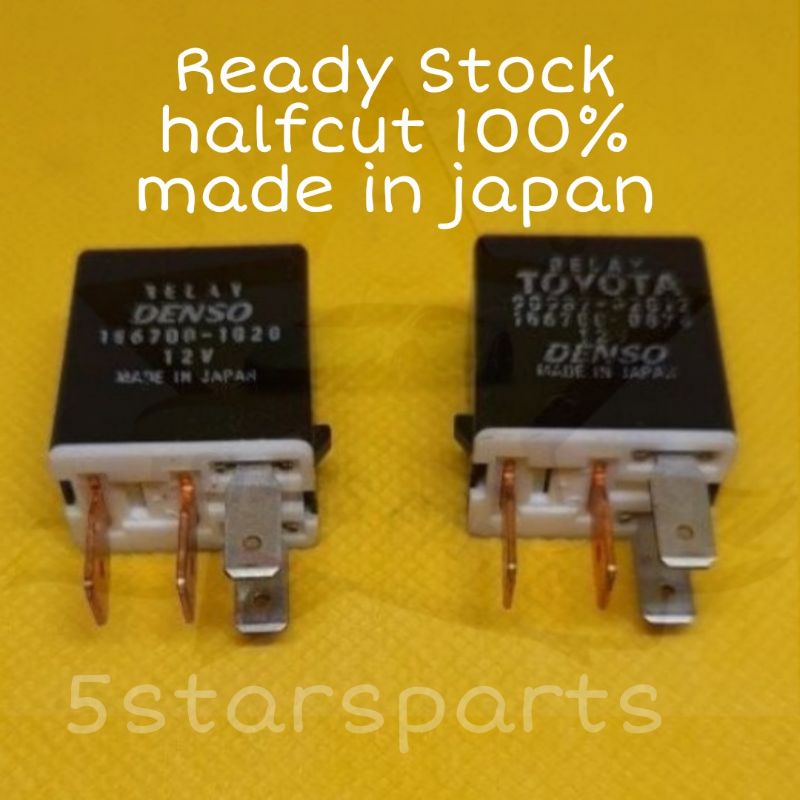 TOYOTA/PROTON/PERODUA DENSO 4PIN RELAY FOR HEAD LAMP AIR CONDITIONING ...