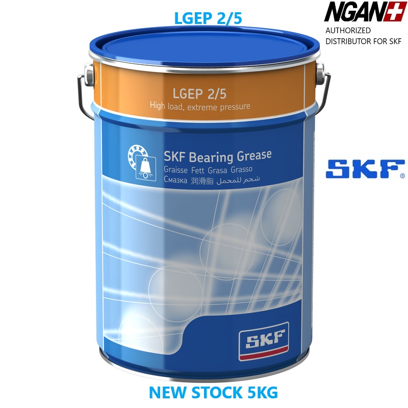 SKF LGEP 2/5 Bearing Grease (5 KG) | Shopee Malaysia