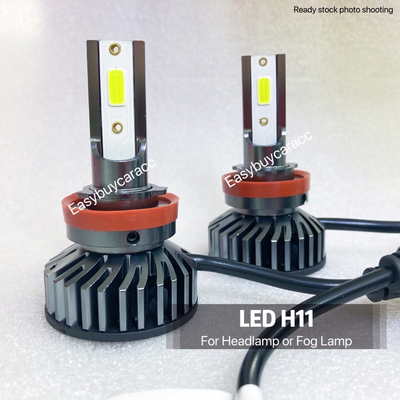 LED Headlight H11 | Double heat dissipation | Slim Design | Easy ...