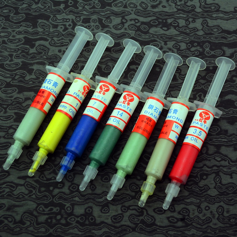 Polishing Diamond Paste Lapping Compound Syringes Grinding Compound ...