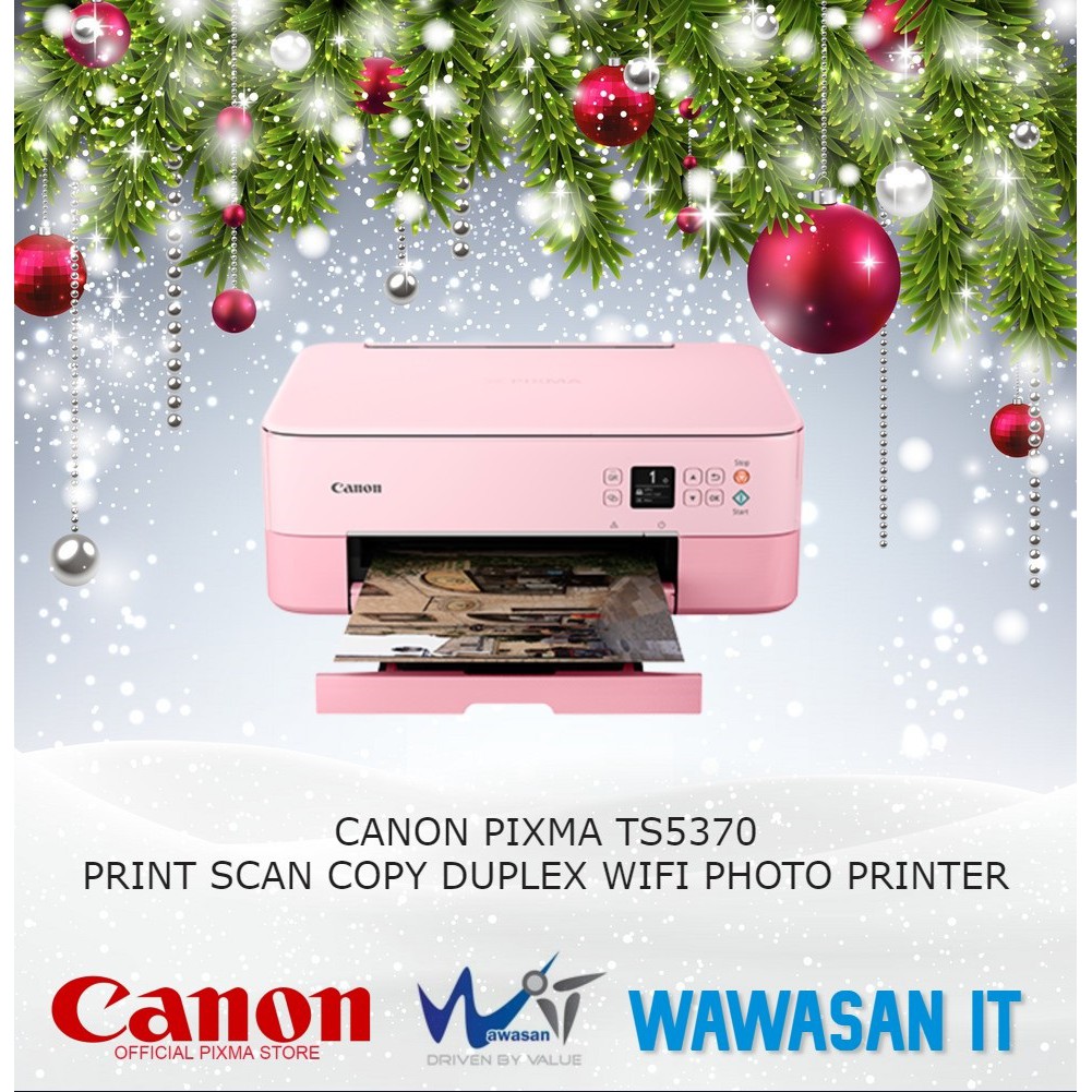 CANON PIXMA TS5370 All-In-One Wireless Inkjet Photo Printer With 1.44 ...